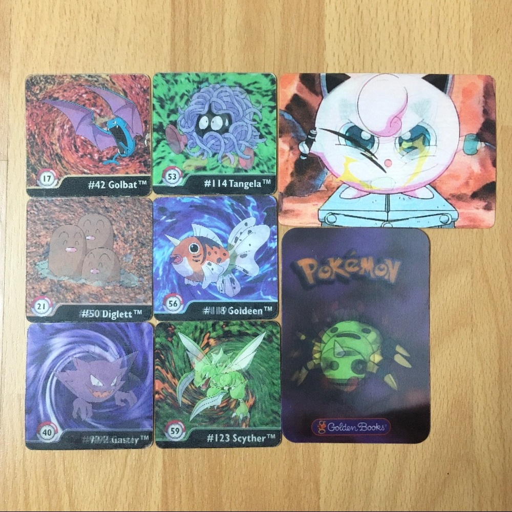 Pokemon Collectible Lenticular Cards - Gem